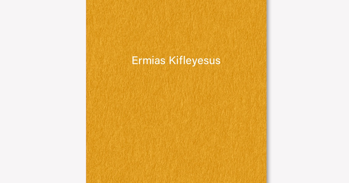 Publication: Ermias Kifleyesus - Cascade of Knowledge, 2021 | Addis ...